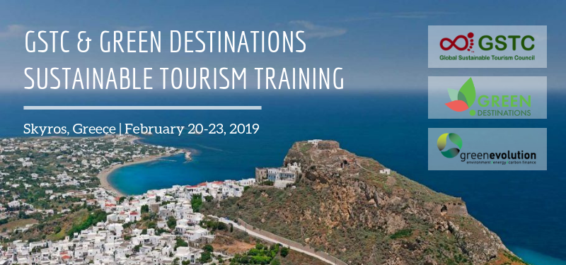 1st Sustainable Destinations Training, GSTC & GD, Feb 20-23, 2019, Skyros