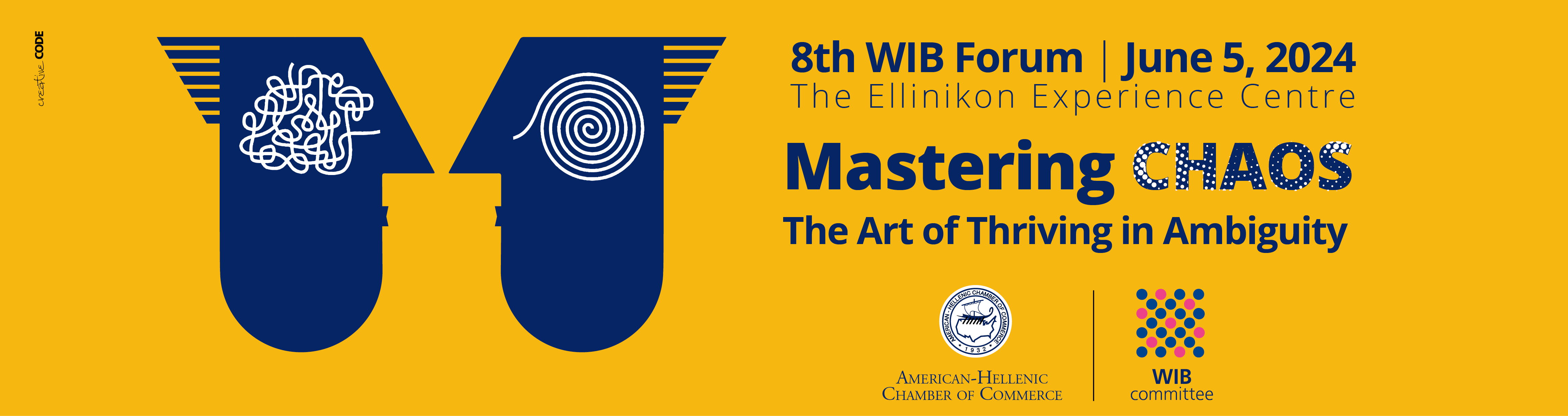 8th WIB Forum Mastering Chaos