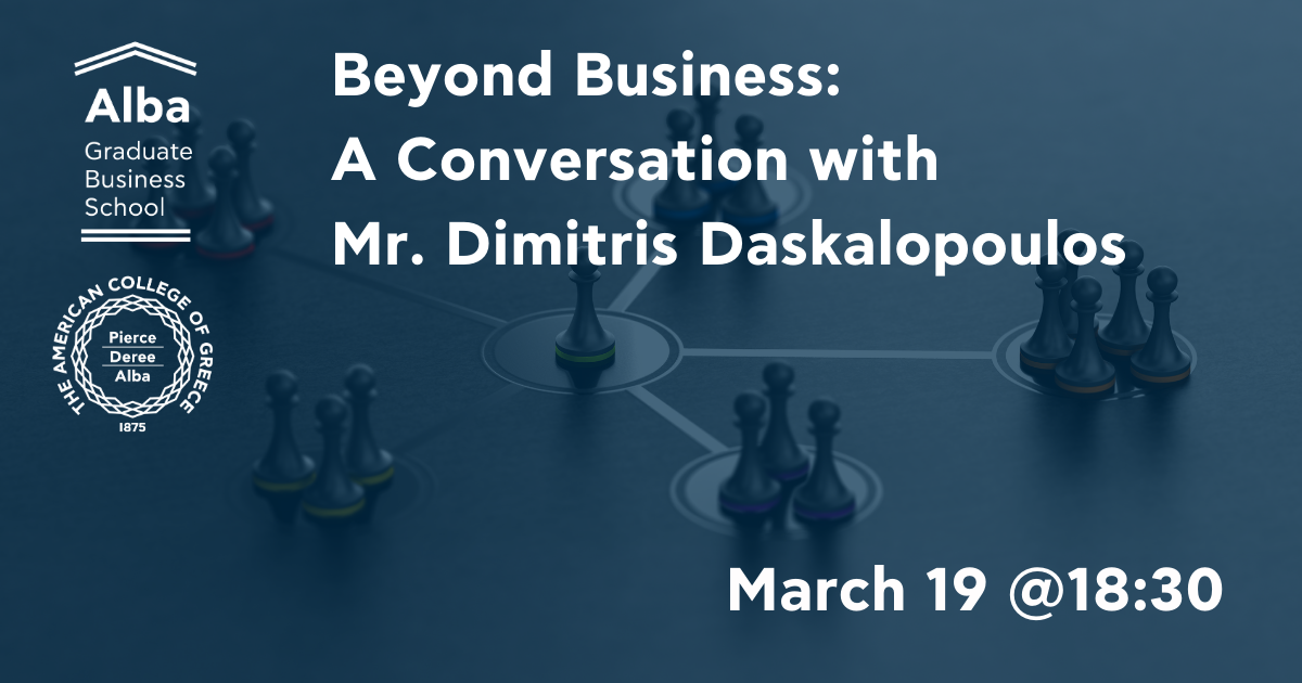 Beyond Business: A Conversation with Mr. Dimitris Daskalopoulos