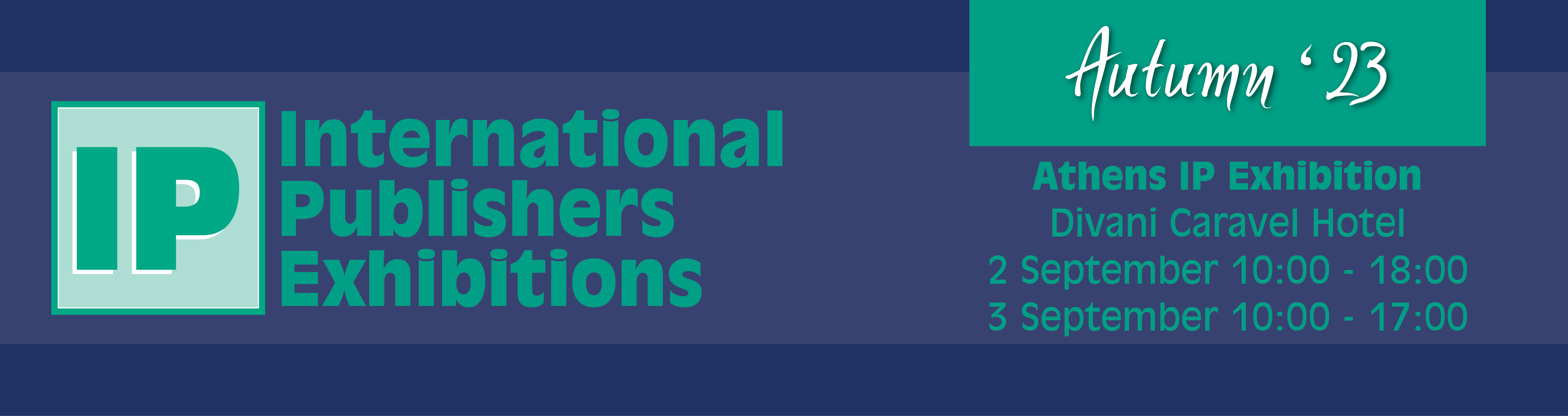 Autumn ’23 Athens International Publishers Exhibition