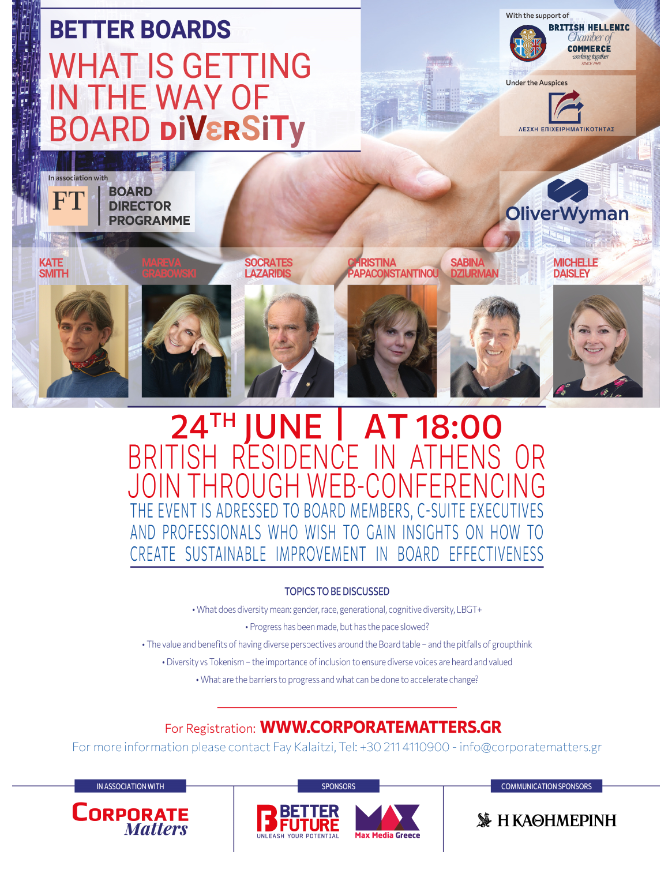 Better Boards - What is getting in the way of Board diversity