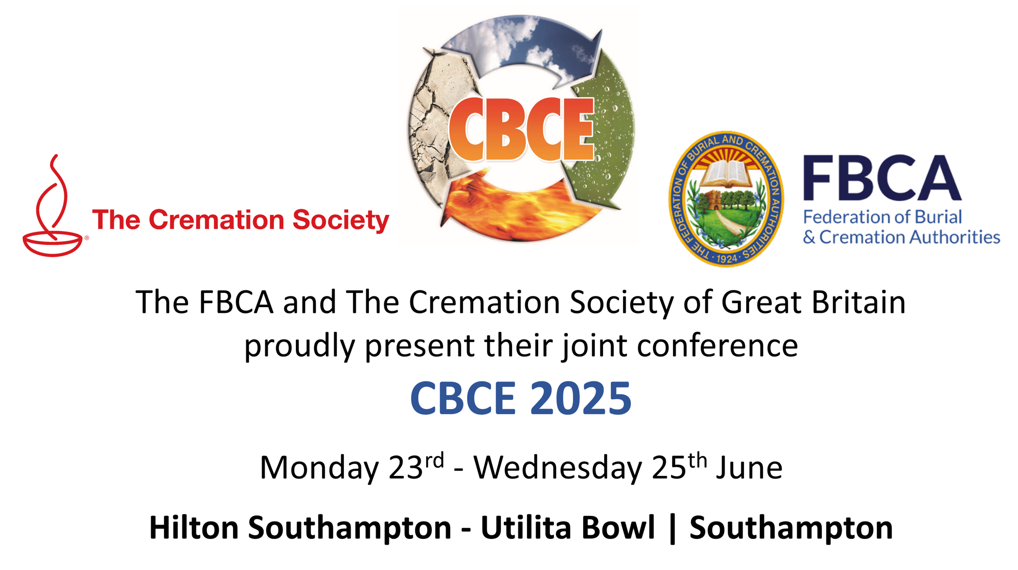 Welcome to the booking page for CBCE 2025.