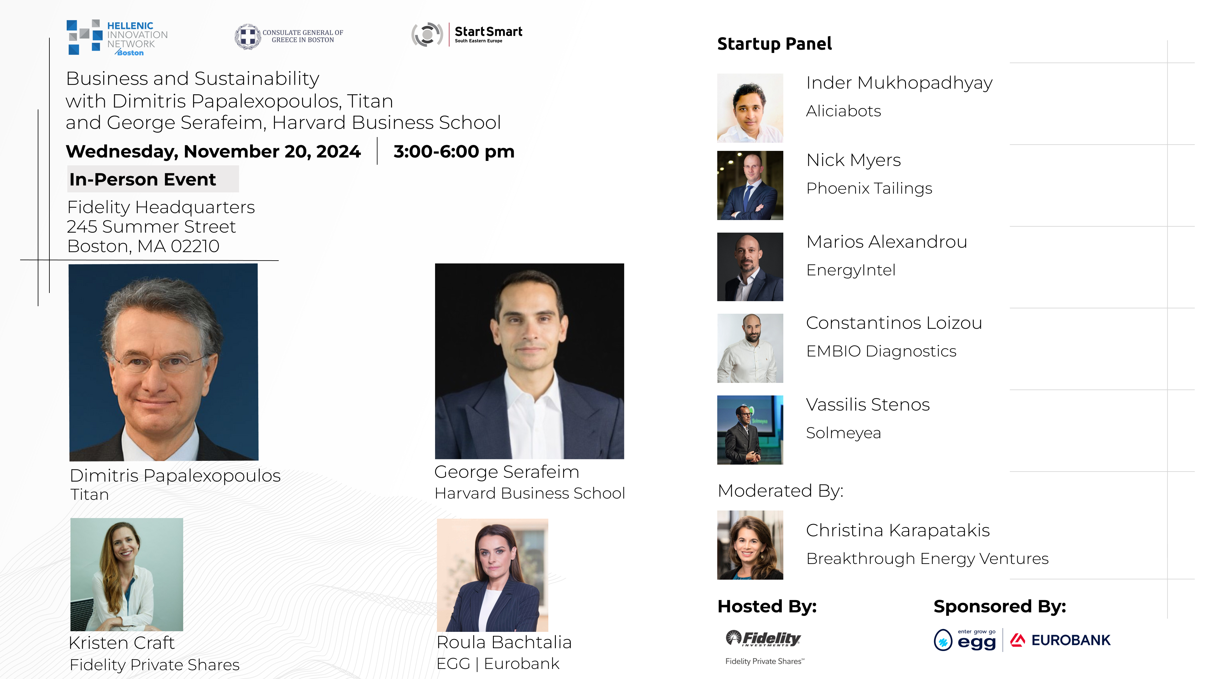 Business & Sustainability with Dimitris Papalexopoulos, Titan and ...