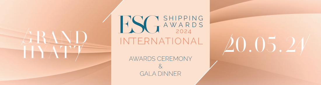 ESG Shipping Awards 2024 International, Gala Dinner and Awards Ceremony