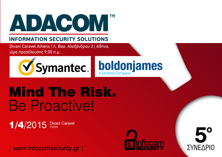 ADACOM Security Workshops @ Infocom Security 2015 - 1st April 2015
