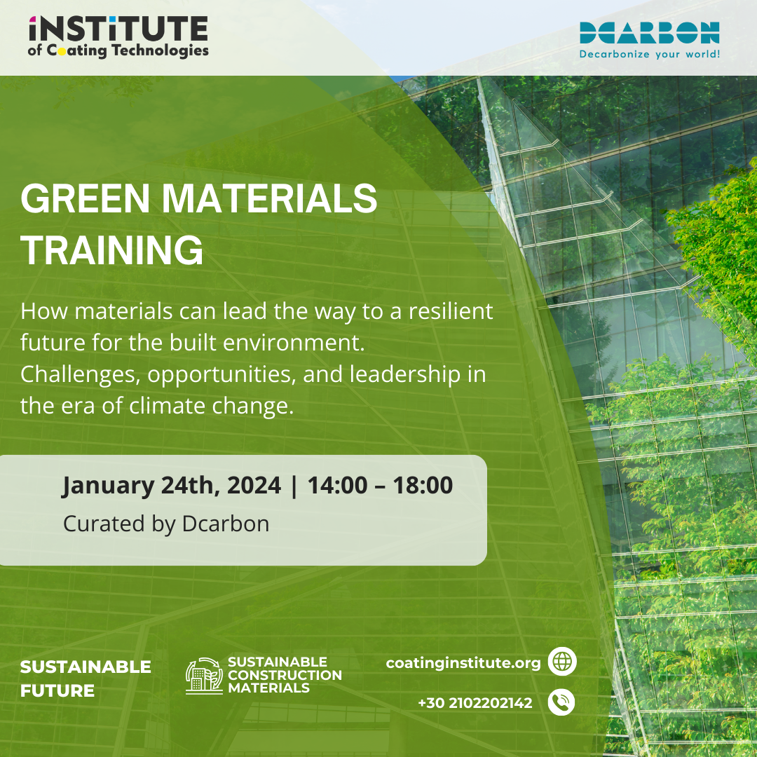 IoCT-Green Materials Training